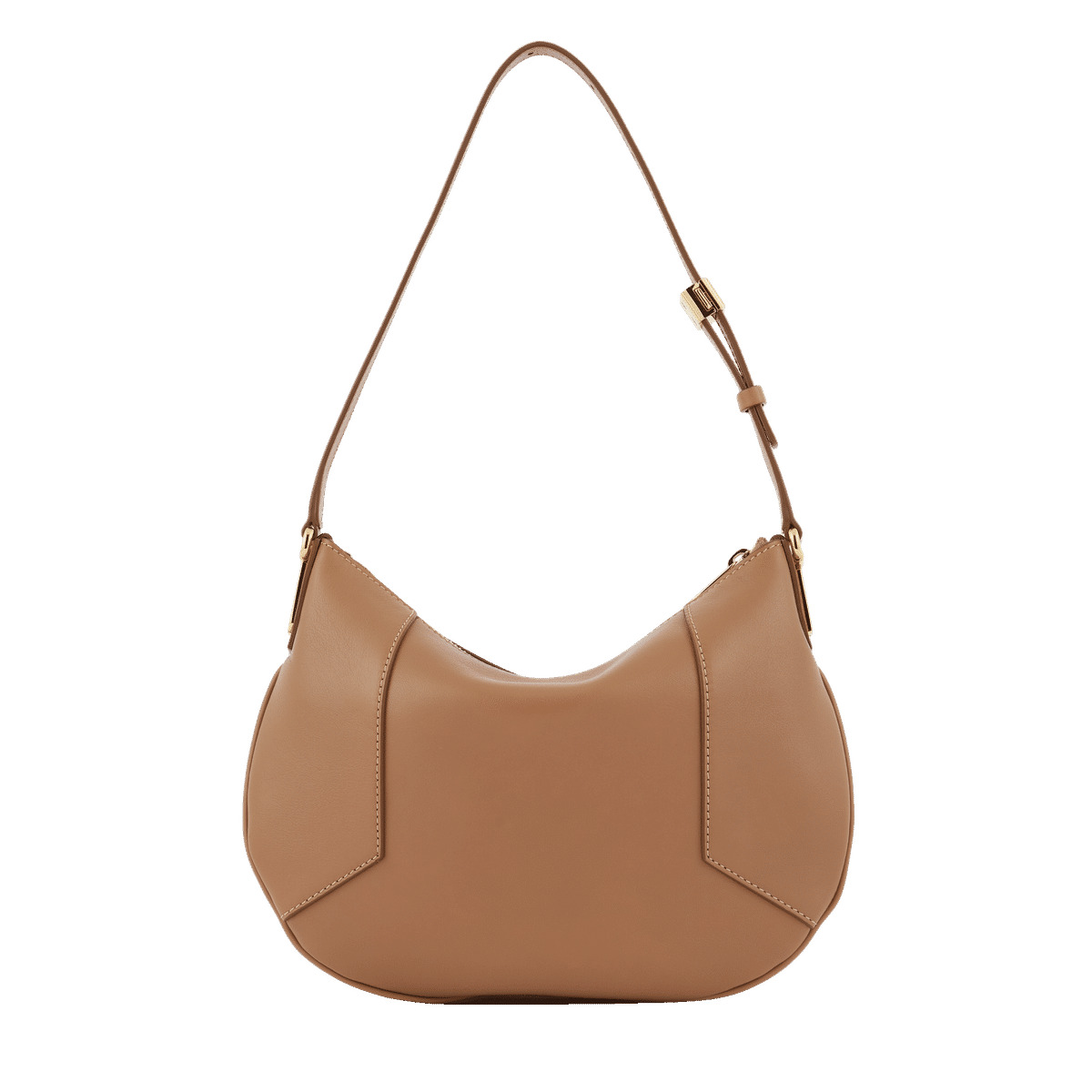 Roxane De Lancel - Mini Hobo Zippe - Granit/Dore - lancel